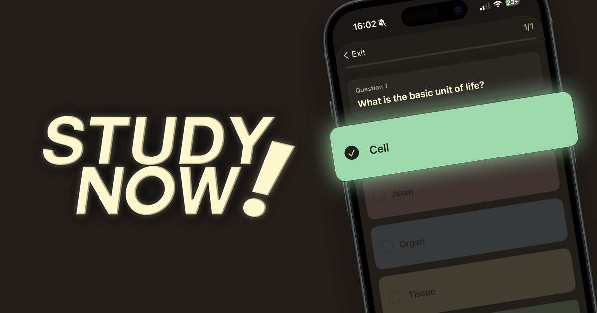 StudyNow - AI Study App | Turn Notes into Quizzes Instantly